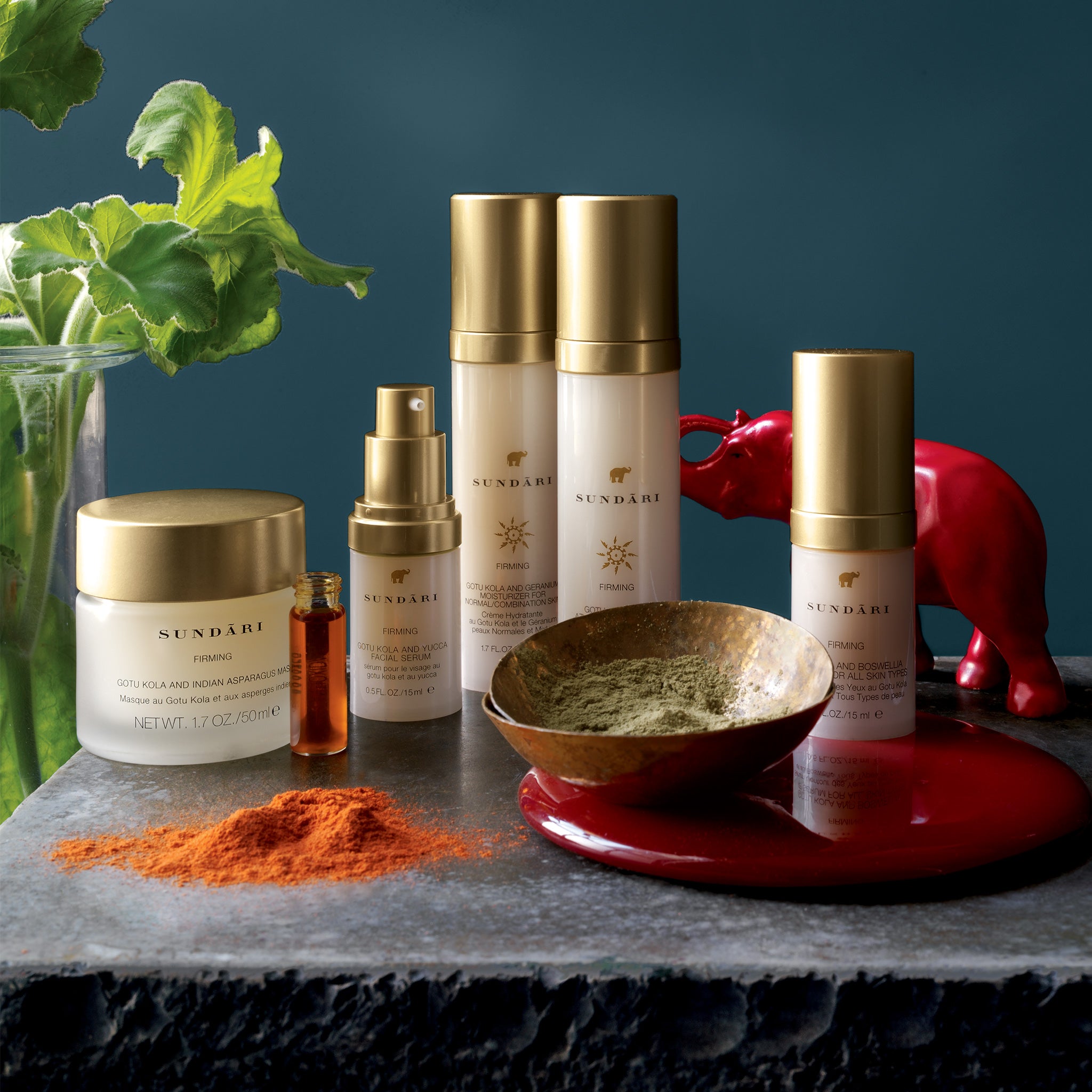 Gotu Kola and Indian Asparagus Mask | SUNDÃRI