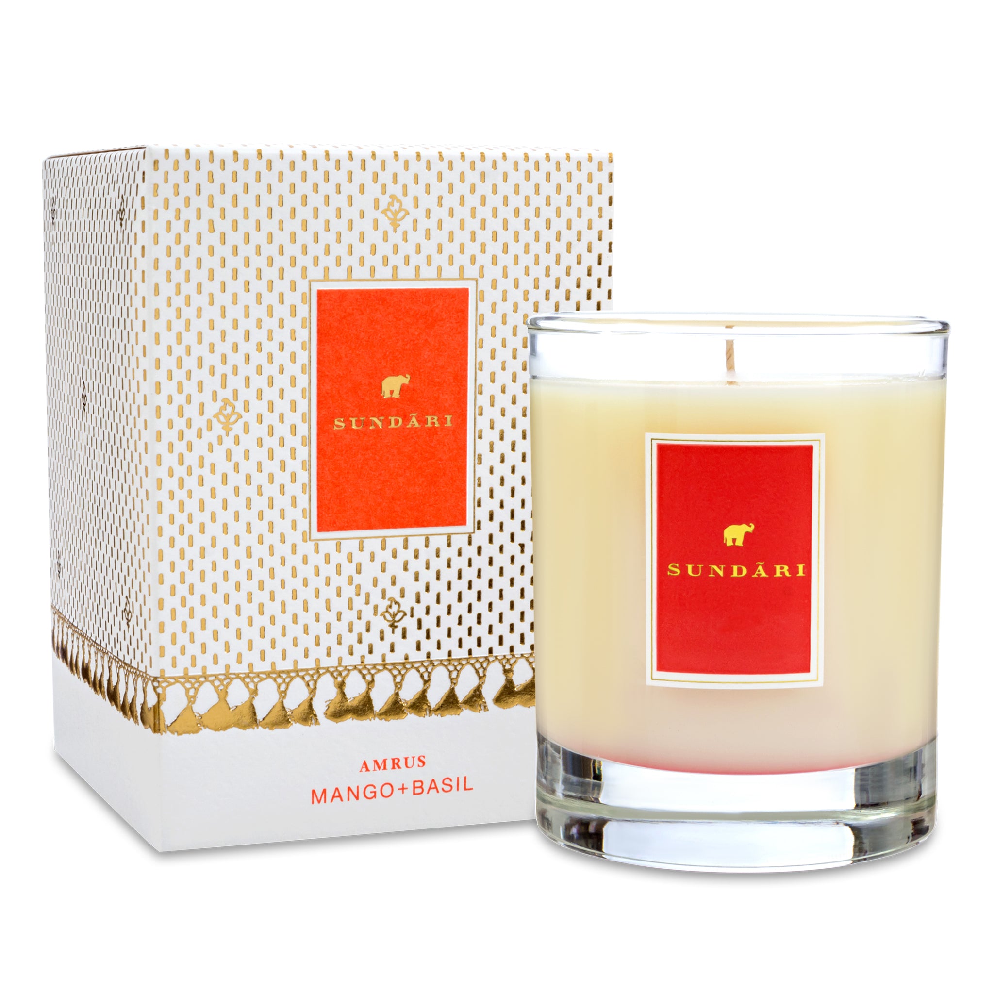 Candle Amrus: Mango + Basil | SUNDÃRI